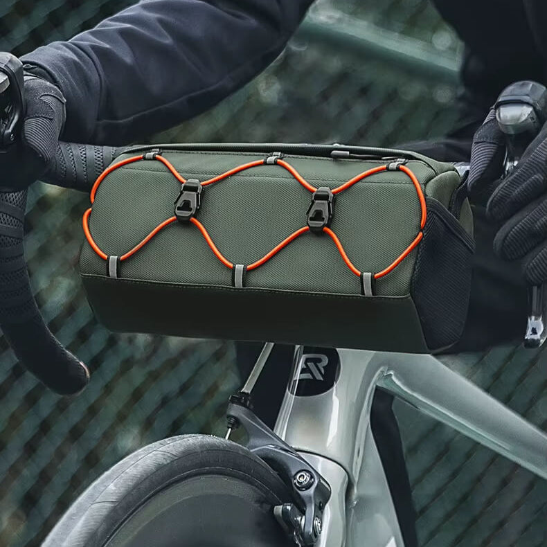 CyclePouch™ | Sacoche guidon vélo robuste et polyvalente 2.2L – CyclMania